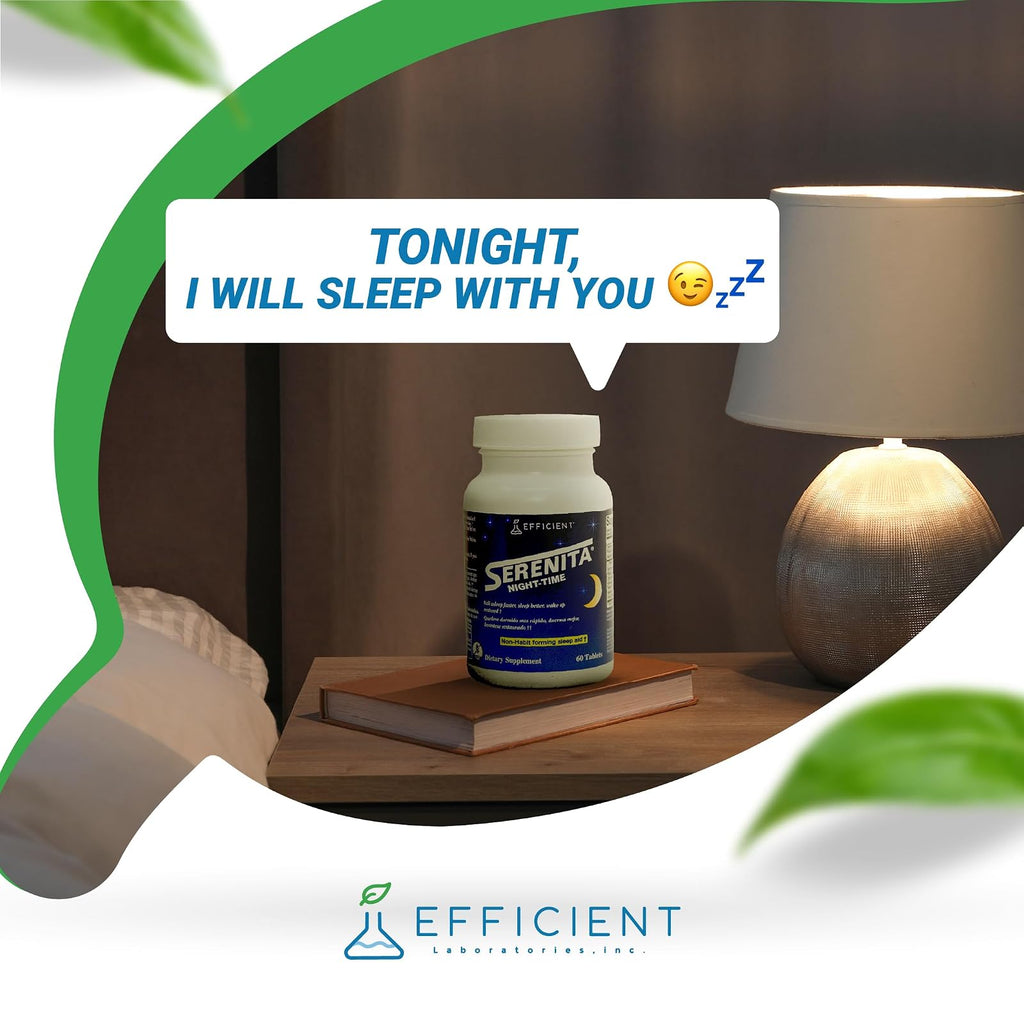 60 tablets for improved sleep routine