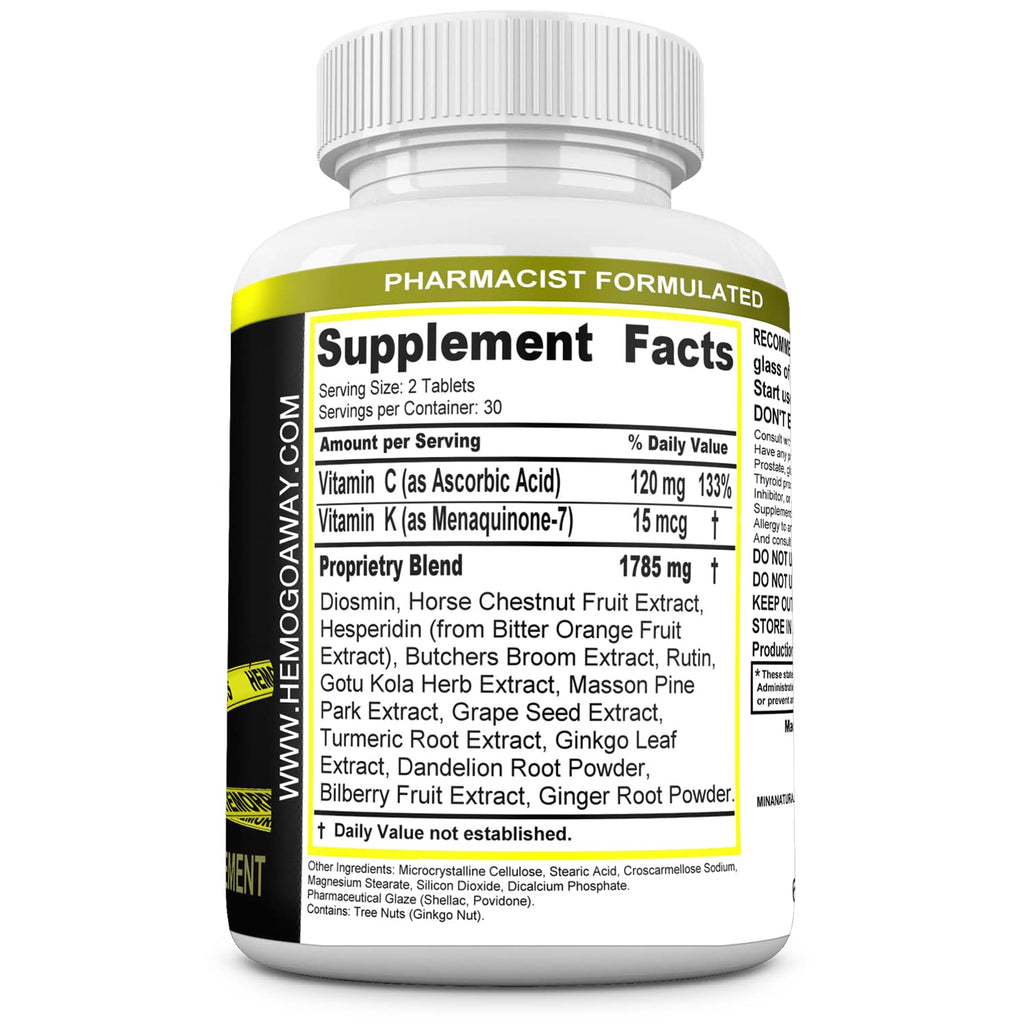 60 tablets for long-lasting relief