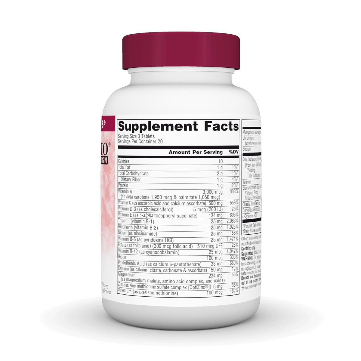 60 tablets for women's health