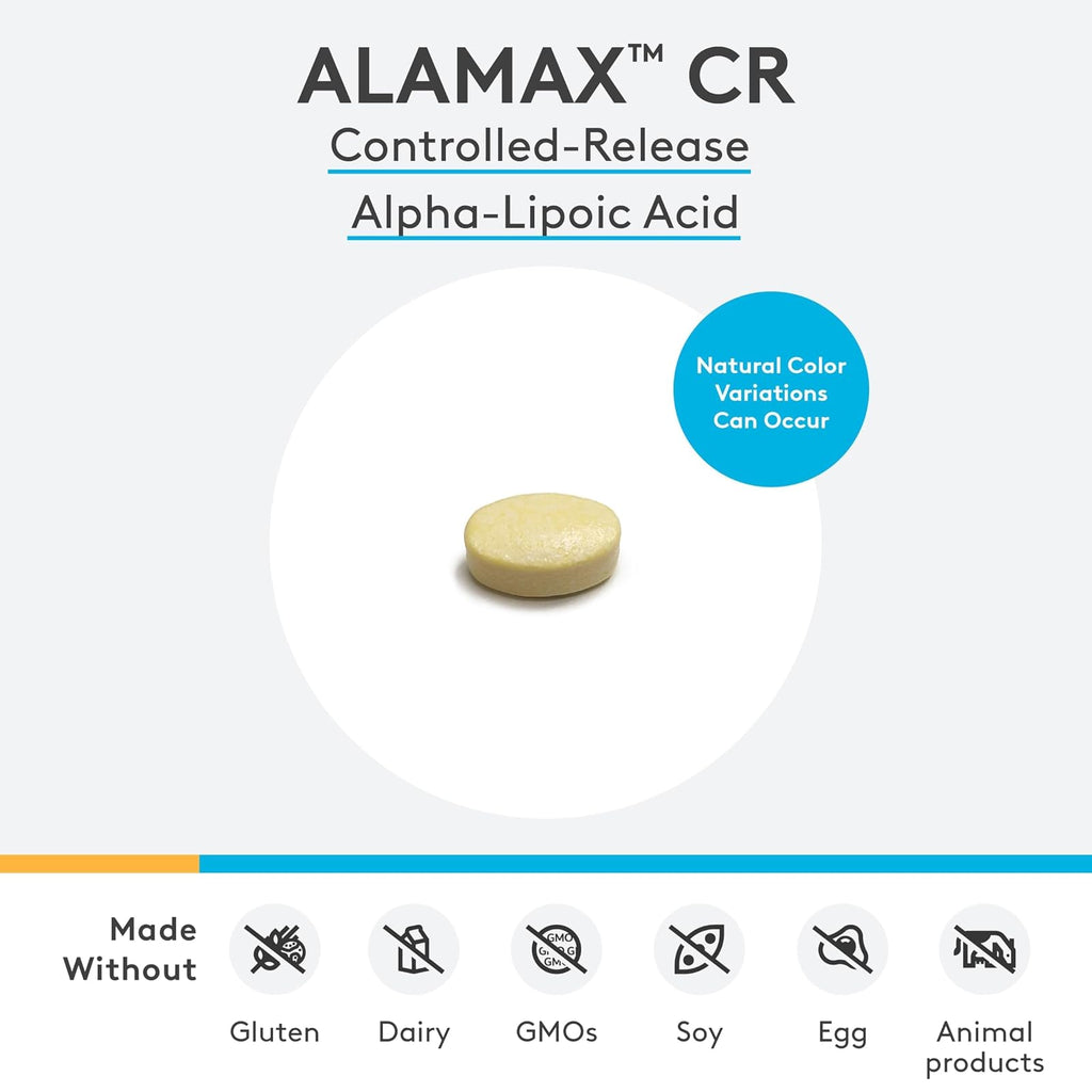 60 tablets of alpha lipoic acid