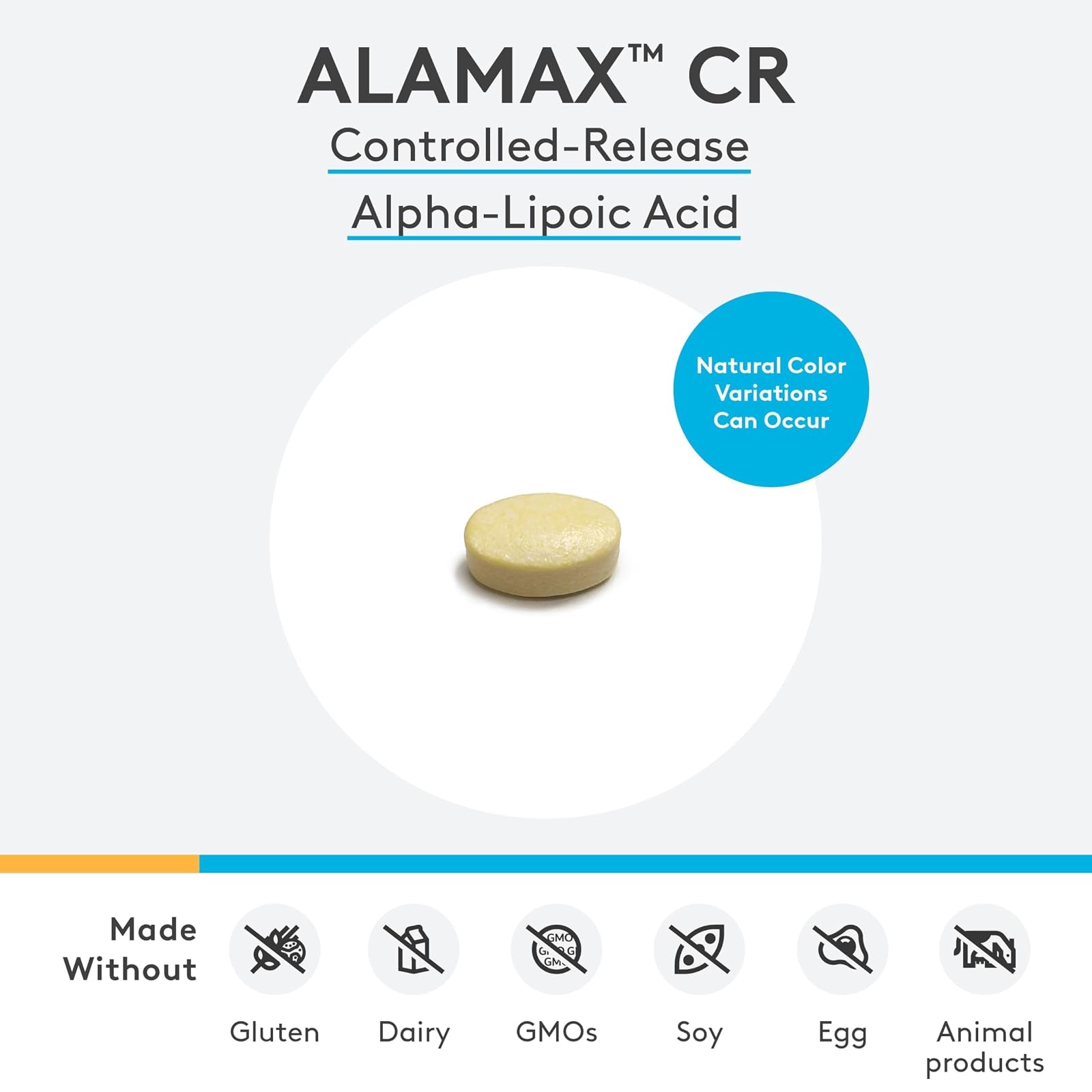 60 tablets of alpha lipoic acid