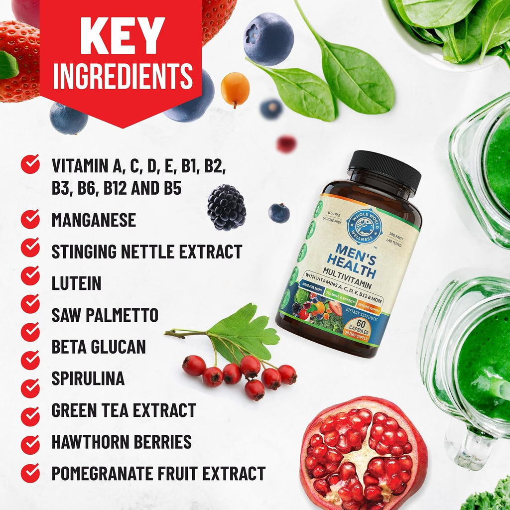 60 tablets of daily multivitamin support