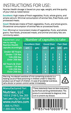60 tablets of essential nutrients