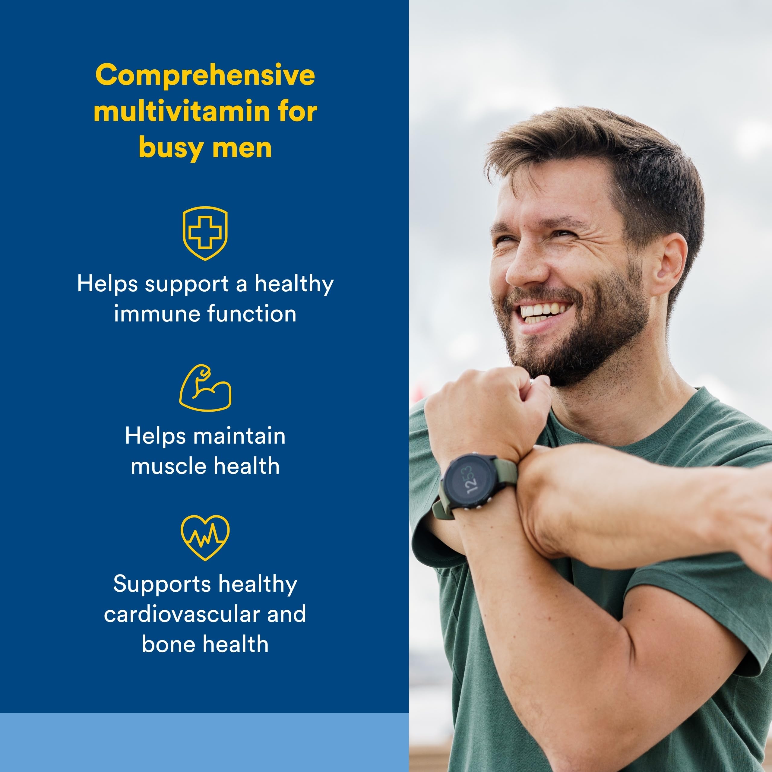 60 tablets of essential vitamins