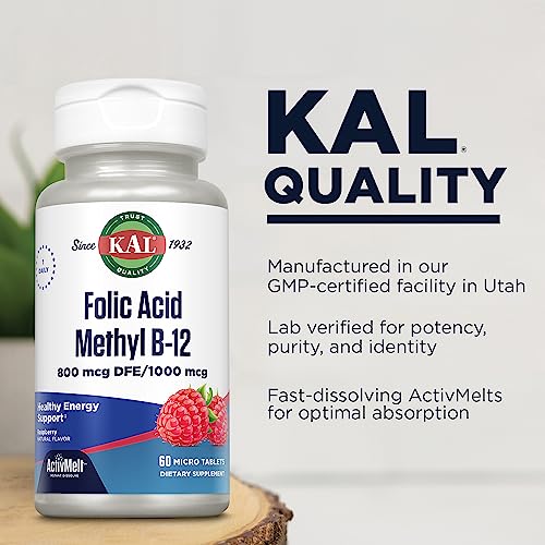 60 tablets of folic acid