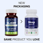 60 tablets of melatonin for better sleep