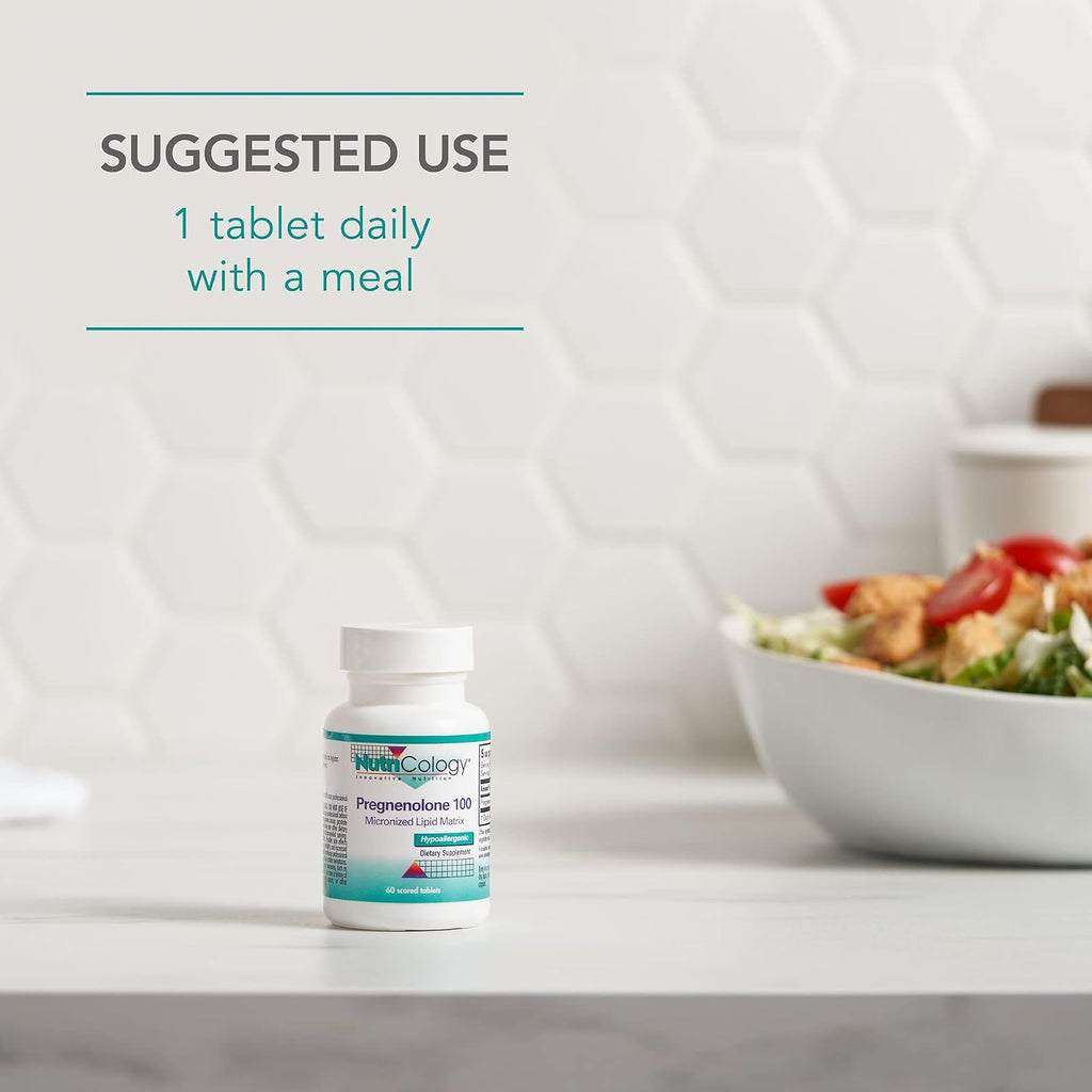 60 tablets of micronized pregnenolone