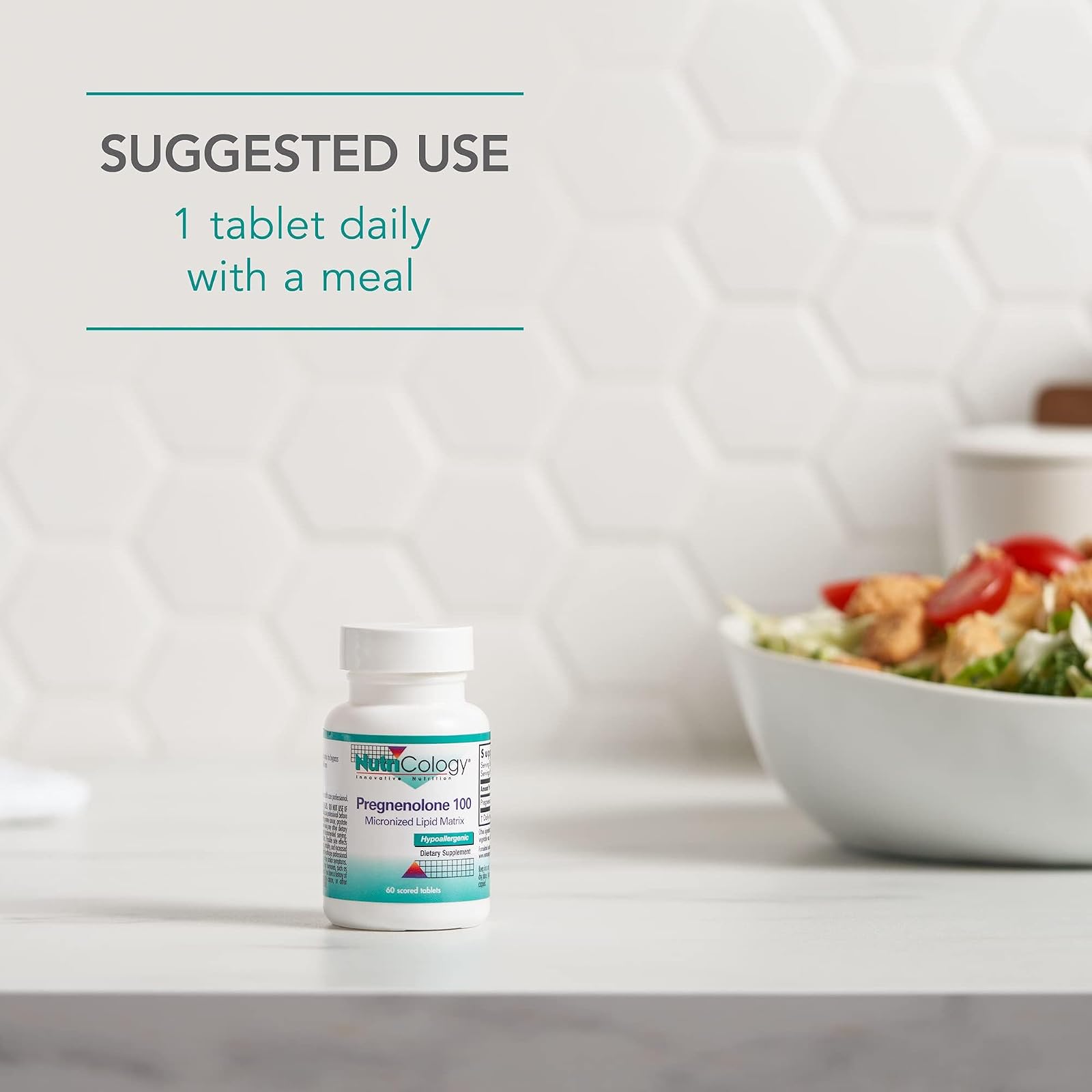 60 tablets of micronized pregnenolone