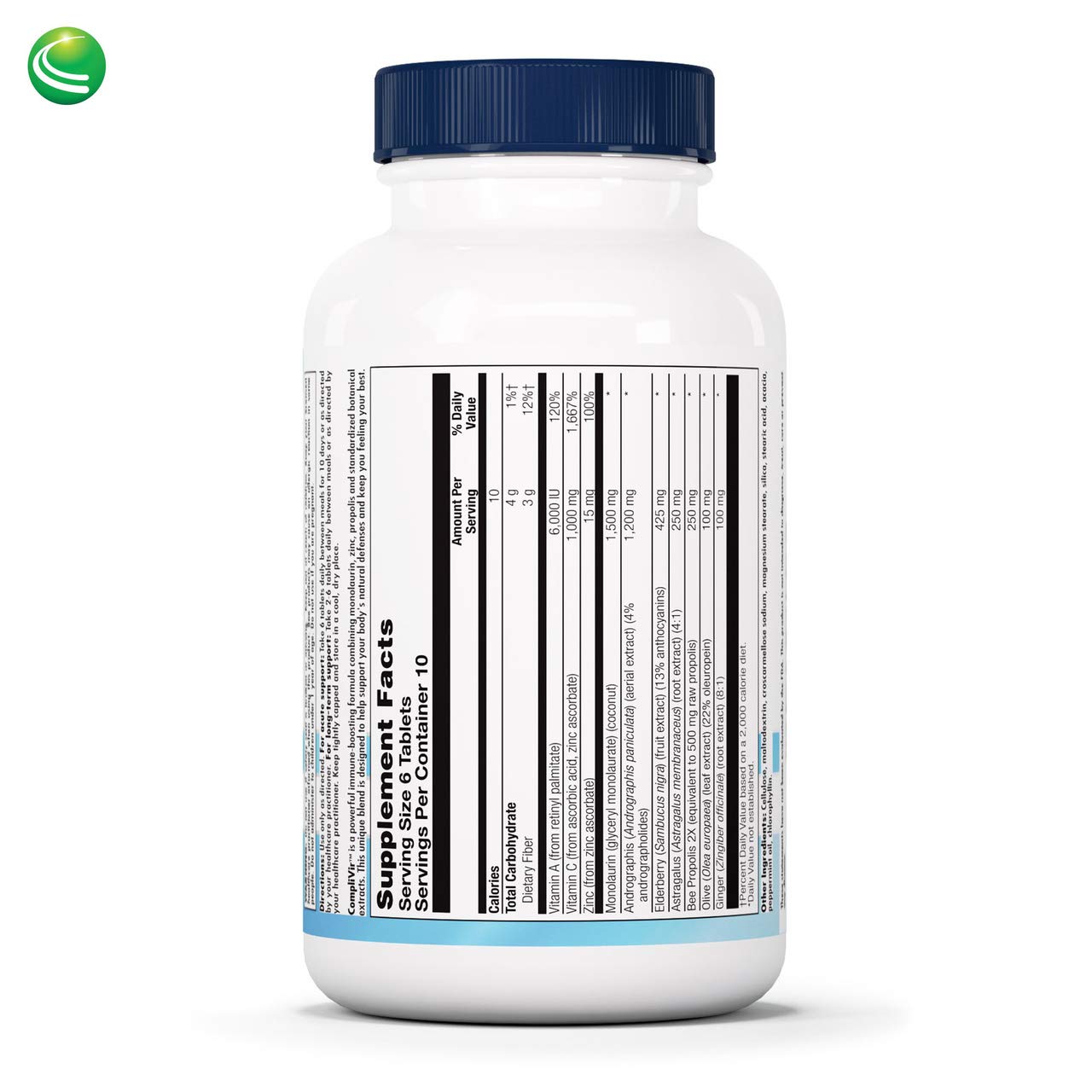 60 tablets of Nutra Biogenesis CompliVir