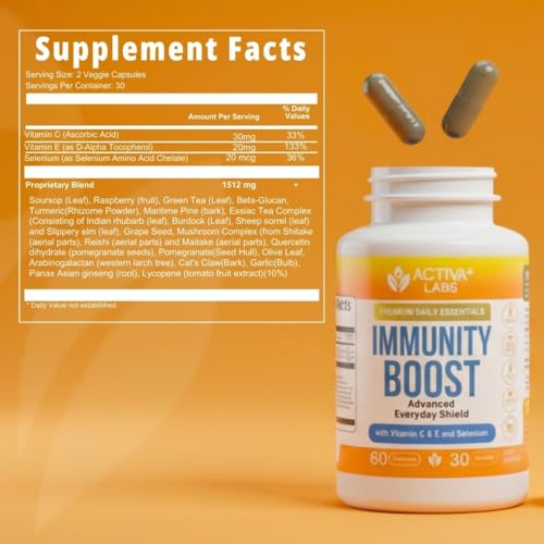 60 tablets of Vitamin C