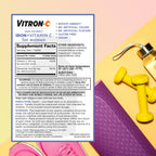 60 tablets of Vitron-C iron
