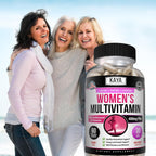 60 tablets of women's multivitamin