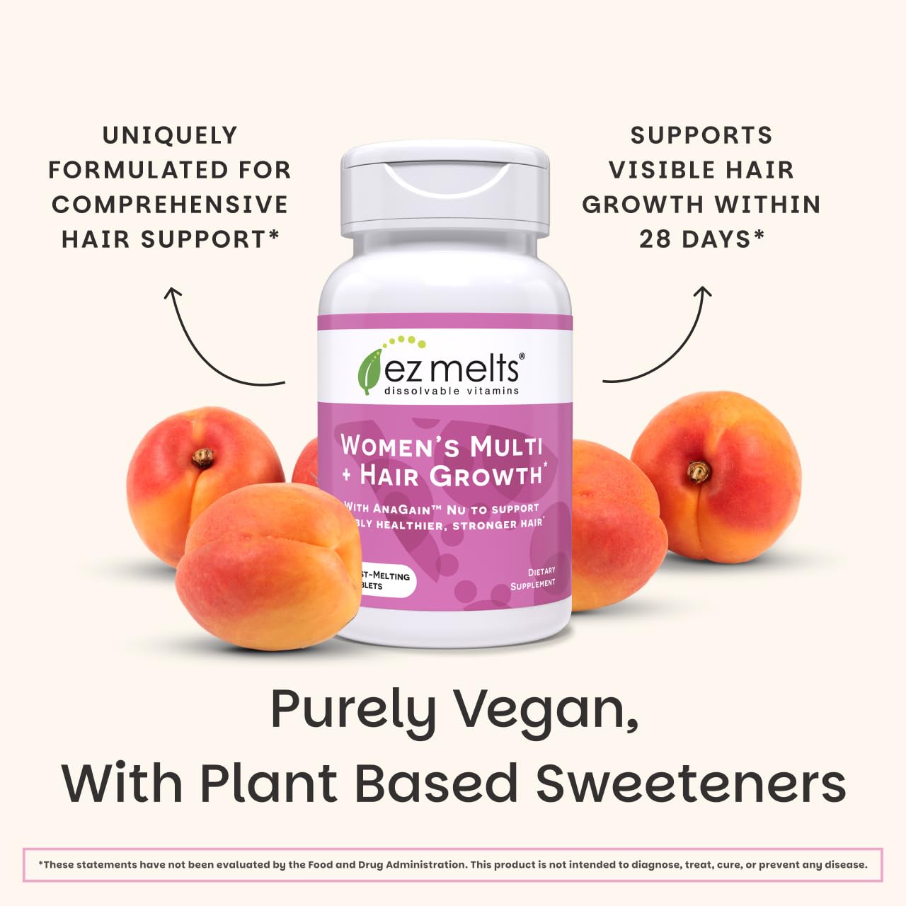 60 tablets of women's multivitamins