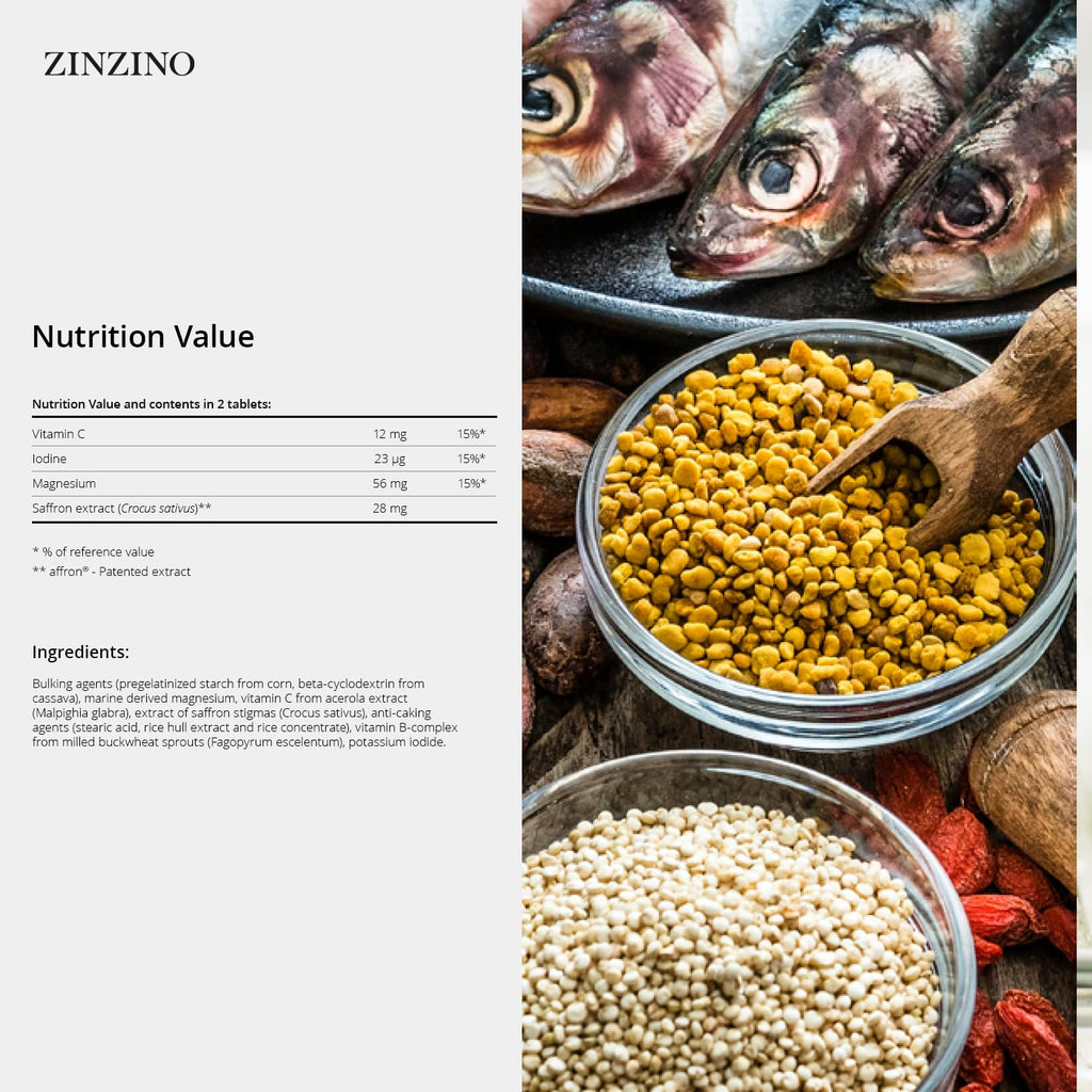 60 tablets of ZINZINO vitamins