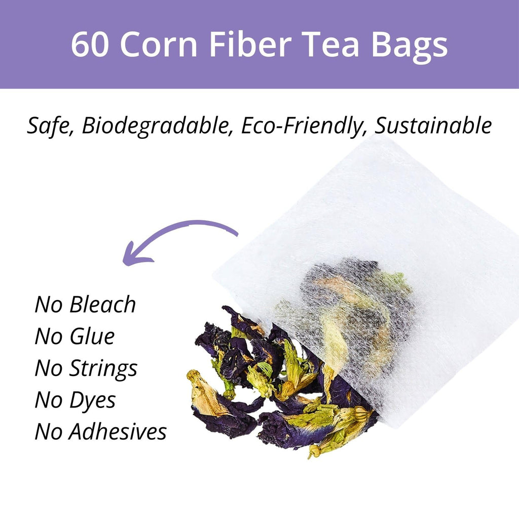 60 tea bags for daily enjoyment