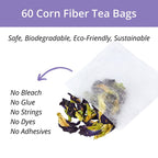 60 tea bags for daily enjoyment