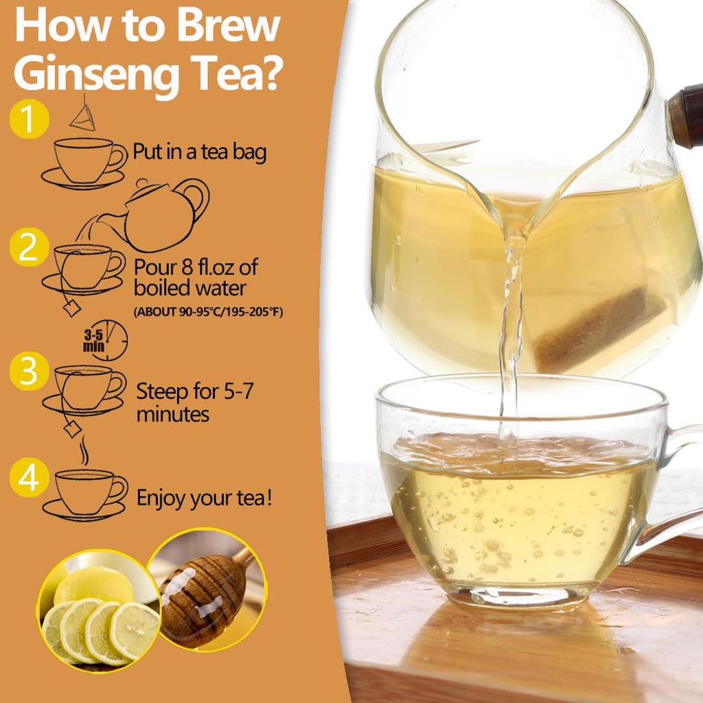 60 tea bags for daily use