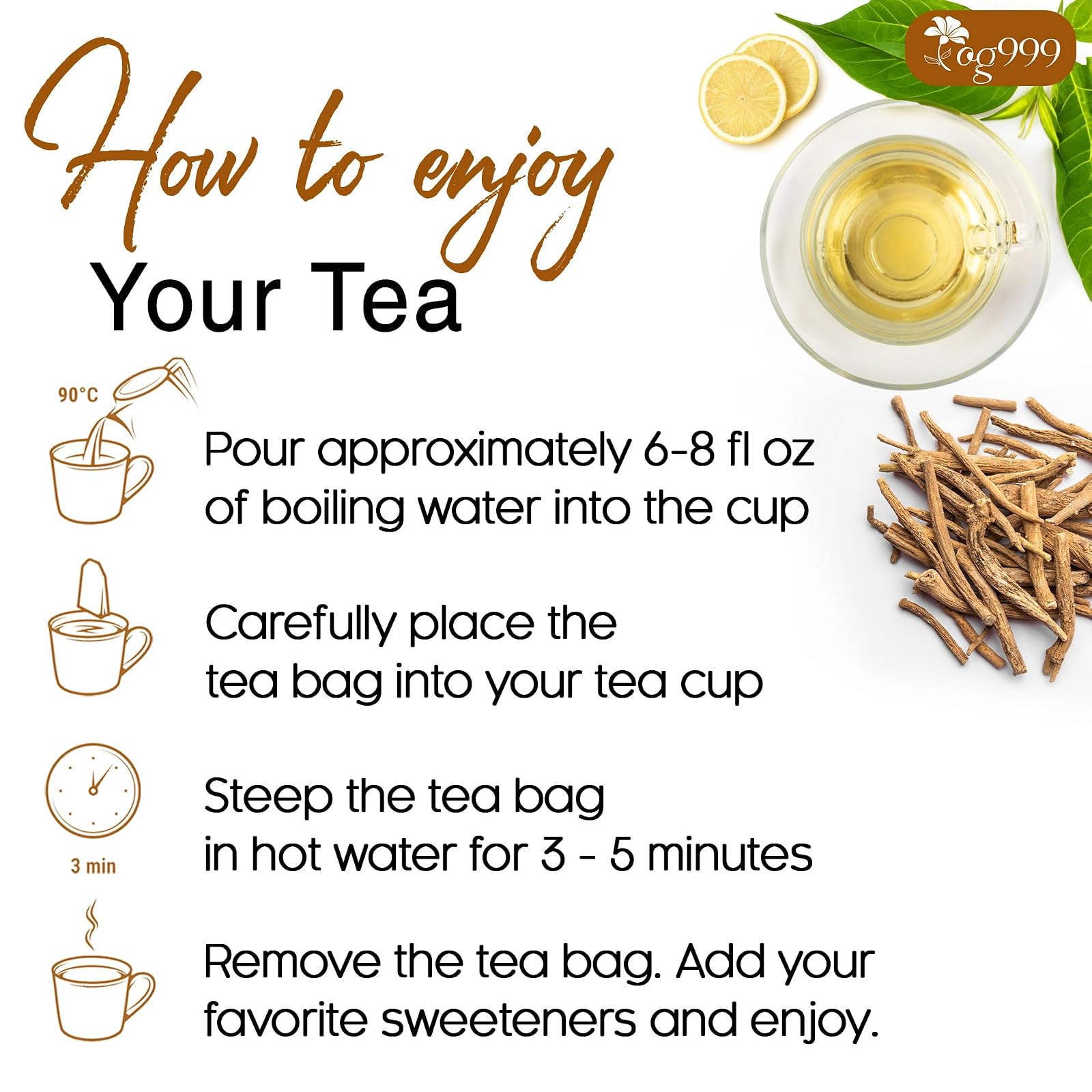60 tea bags of Ashwagandha goodness