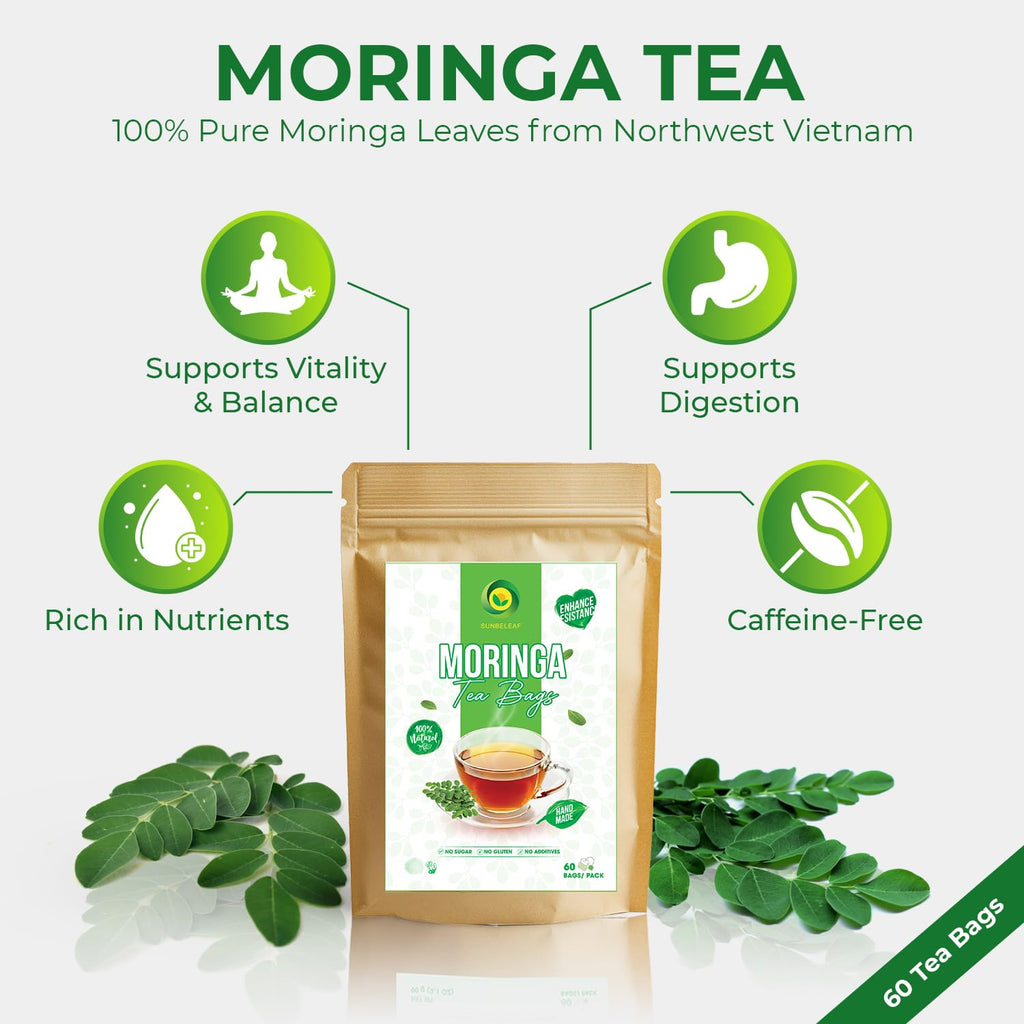 60 tea bags of Moringa goodness