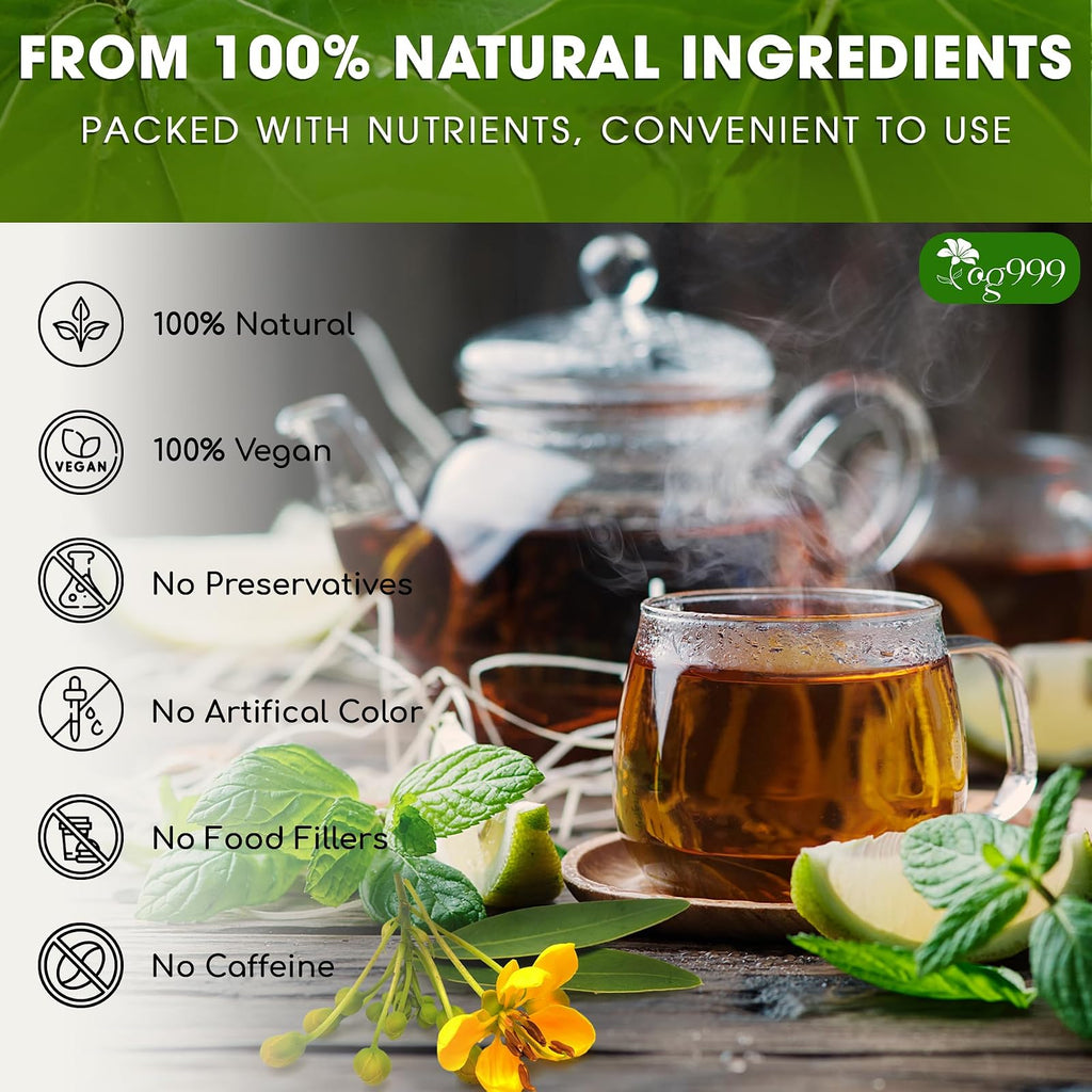 60 tea bags of senna herbal tea