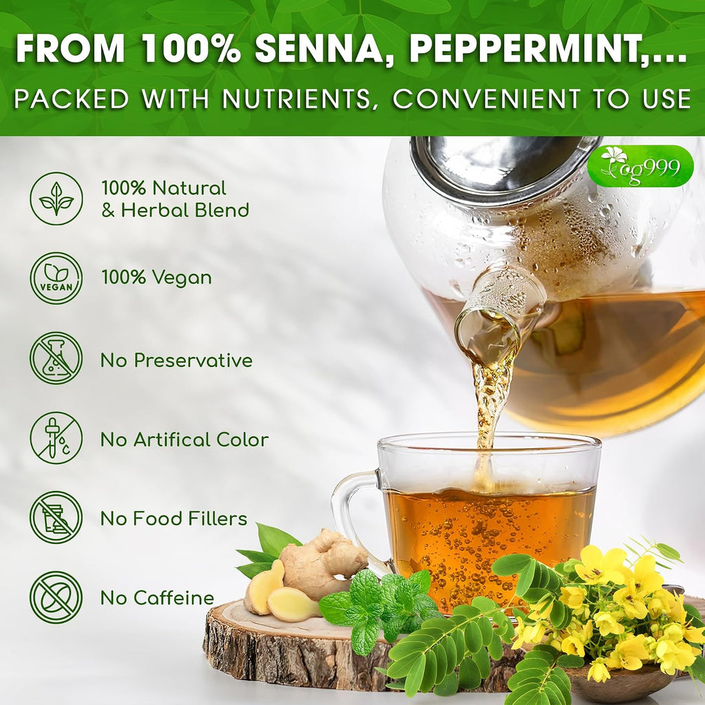60 tea bags of Senna tea