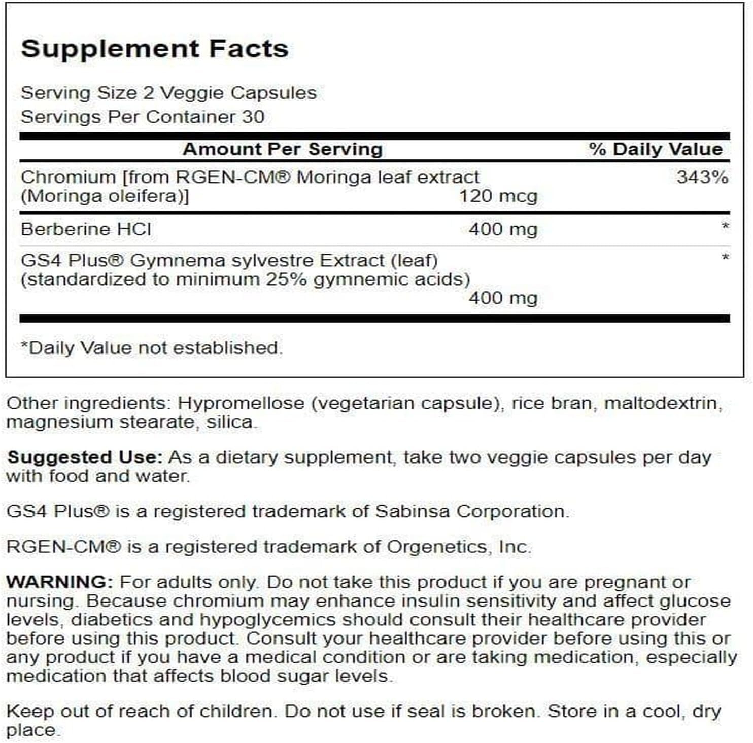 60 veg caps for daily nutrition