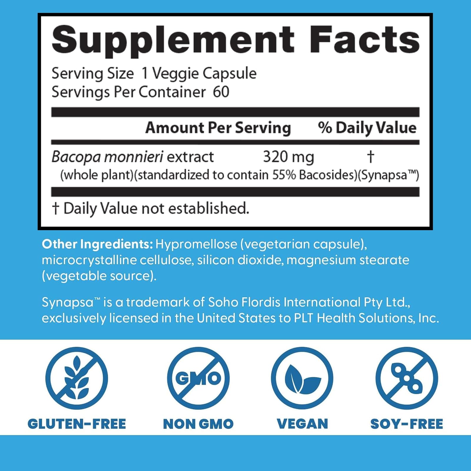 60 veg capsules for daily use