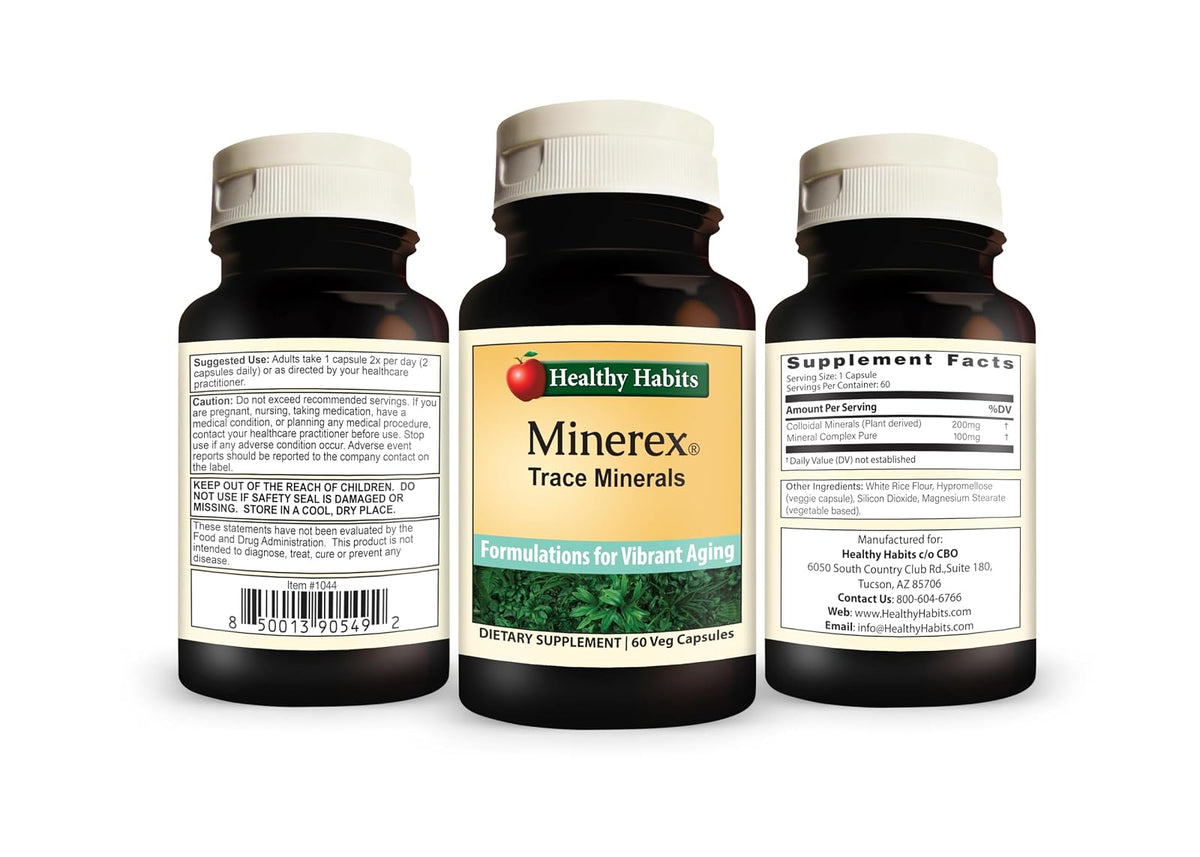 60 veg capsules for mineral support
