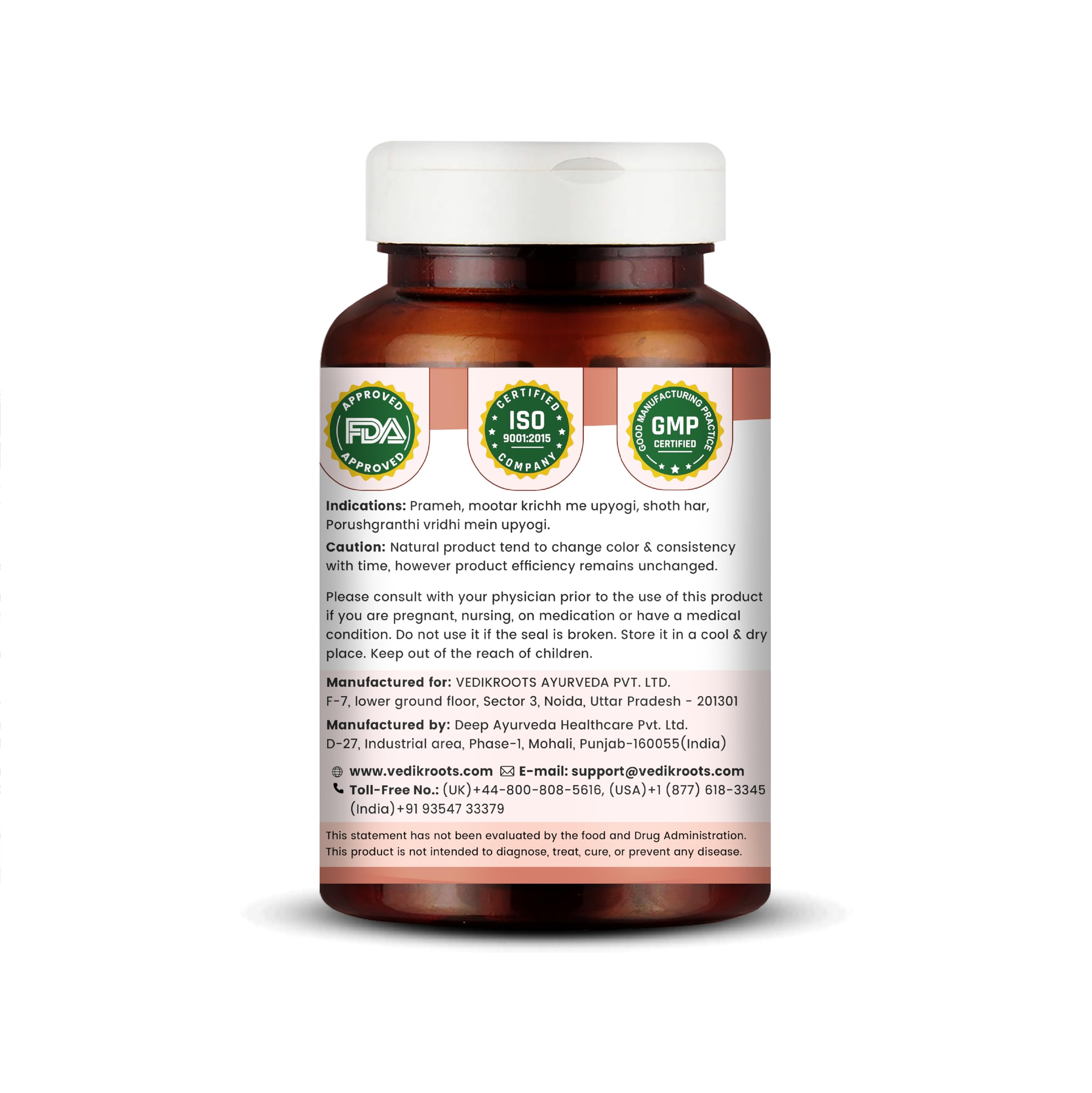 60 veg capsules for prostate care