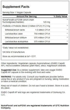 60 veg capsules of probiotics for women