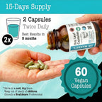 60 veg capsules of vitamin A