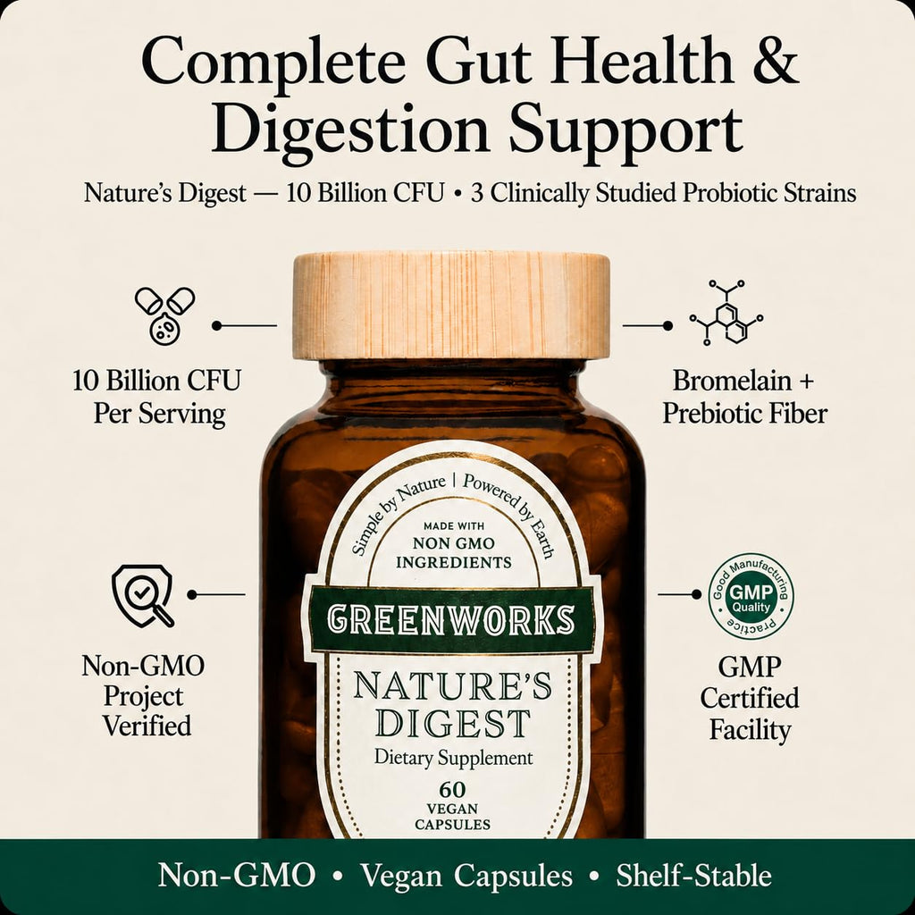 60 vegan capsules for digestion