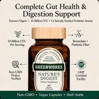 60 vegan capsules for digestion