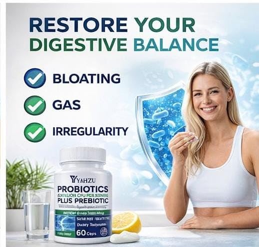 60 vegan capsules for digestive balance
