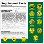 60 vegan capsules for gut balance