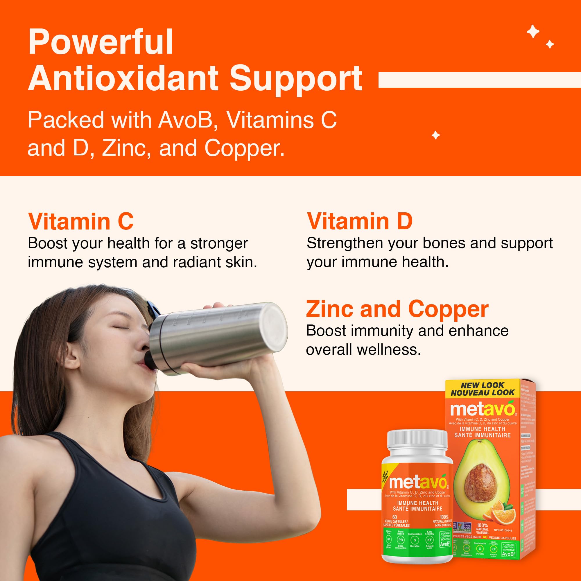 60 vegan capsules for immune strength