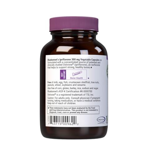 60 vegetable capsules for bone strength