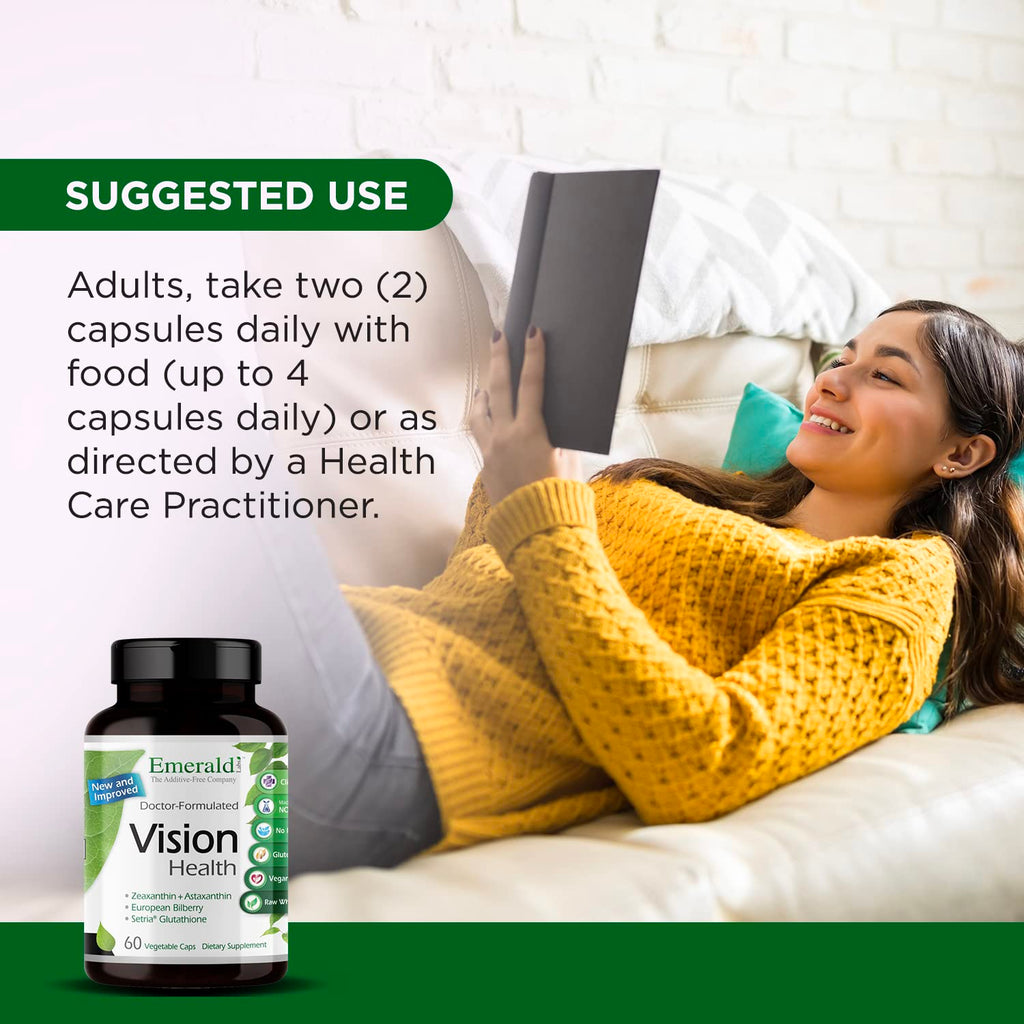 60 vegetable capsules for eyesight