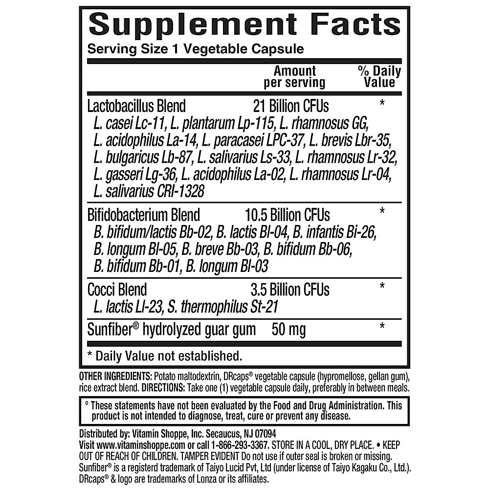 60 vegetable capsules for gut balance