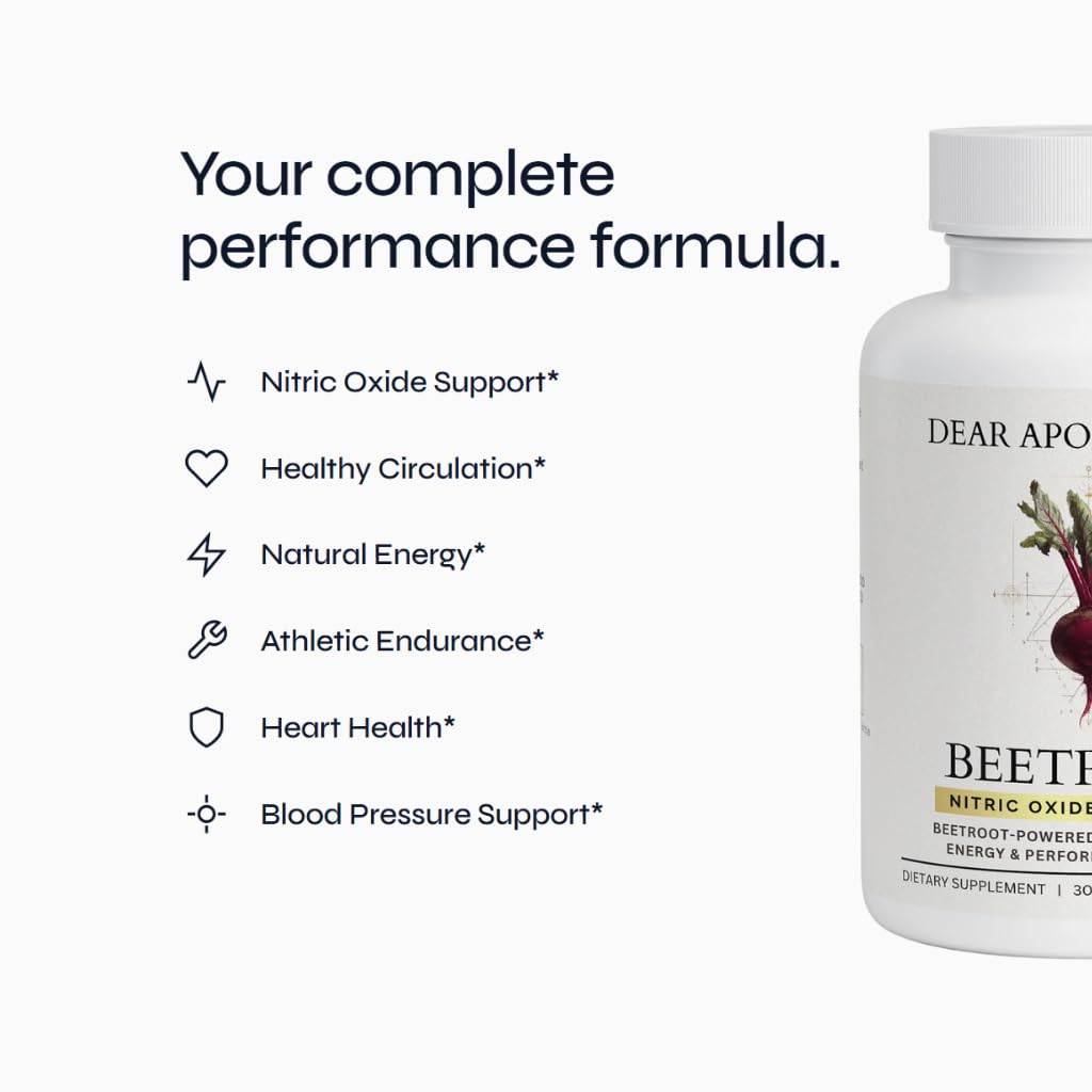 60 vegetarian beet root supplements