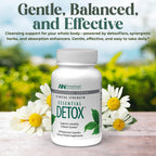 60 vegetarian capsules for cleansing