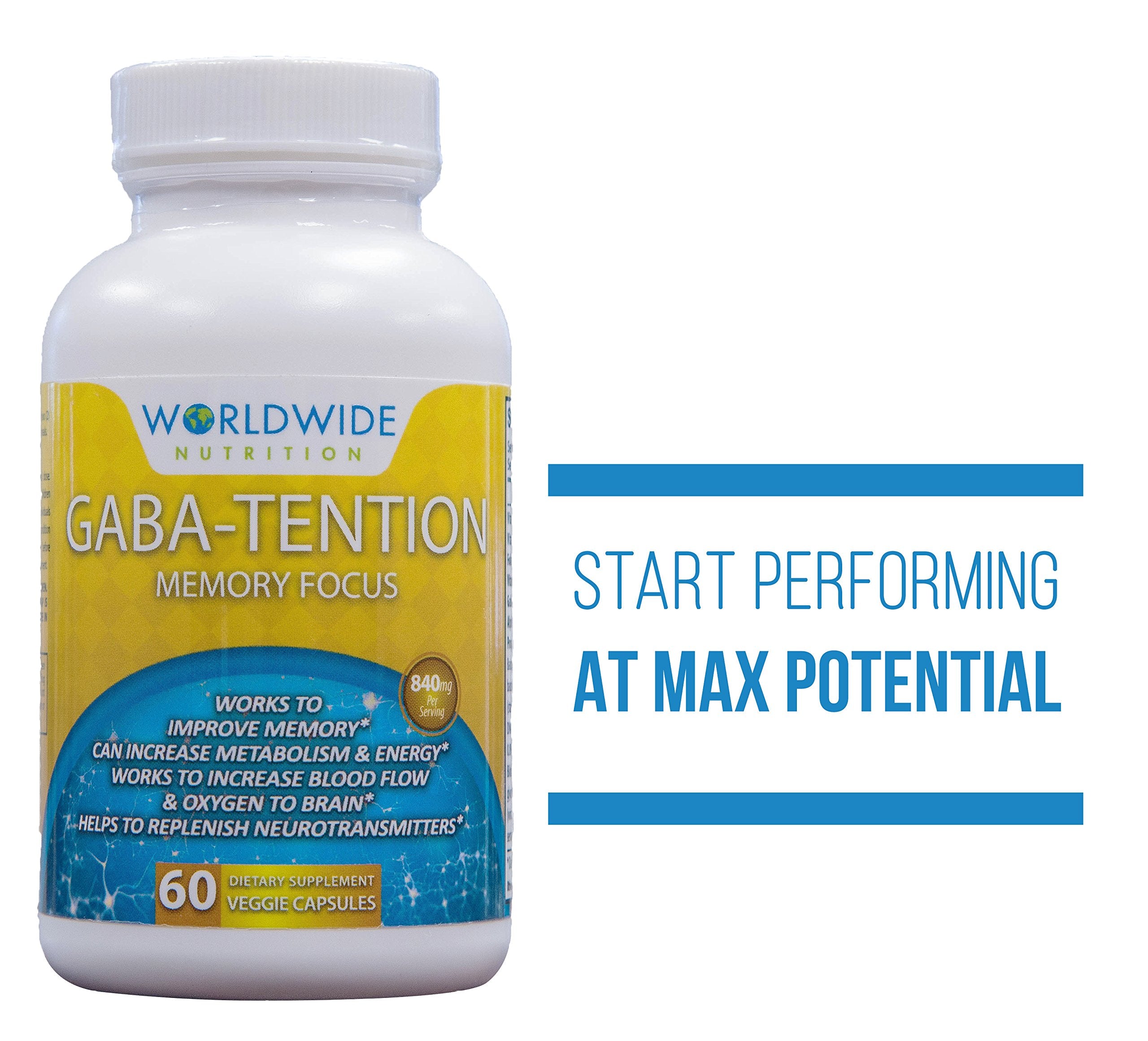 60 vegetarian capsules for convenience