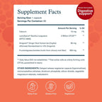 60 vegetarian capsules for gut balance