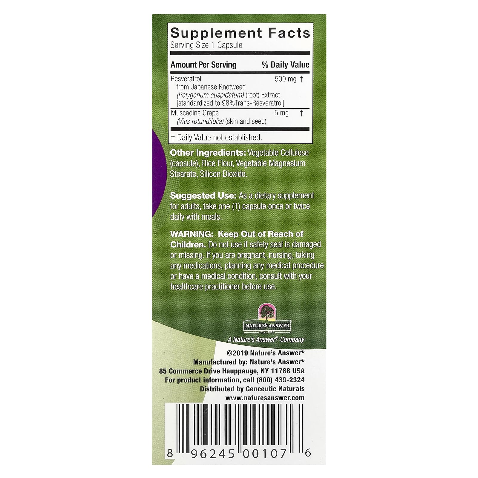 60 vegetarian capsules of antioxidants
