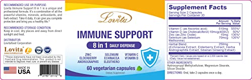 60 vegetarian capsules of elderberry