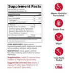 60 vegetarian capsules of probiotics