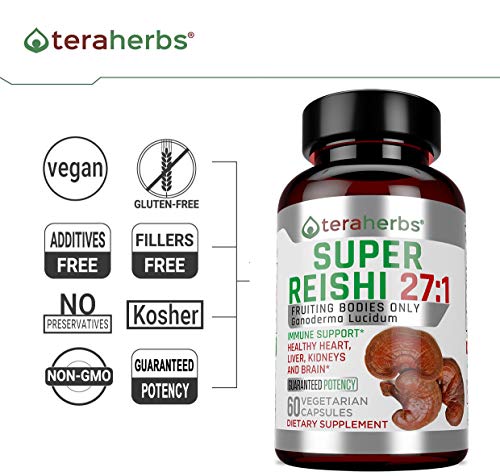 60 vegetarian capsules of reishi goodness