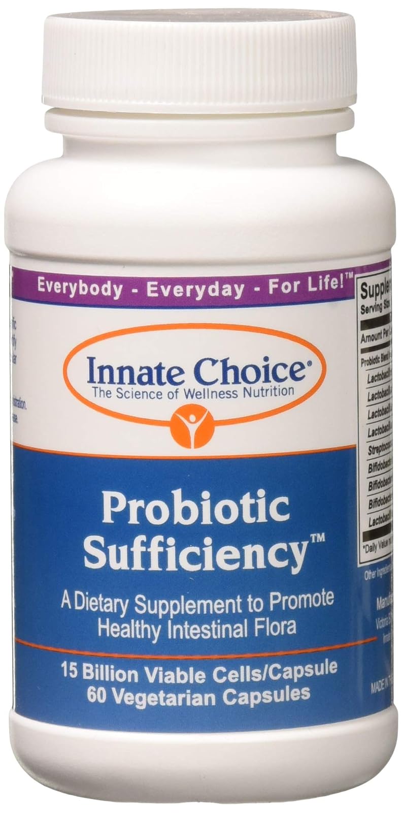 60 vegetarian capsules probiotics