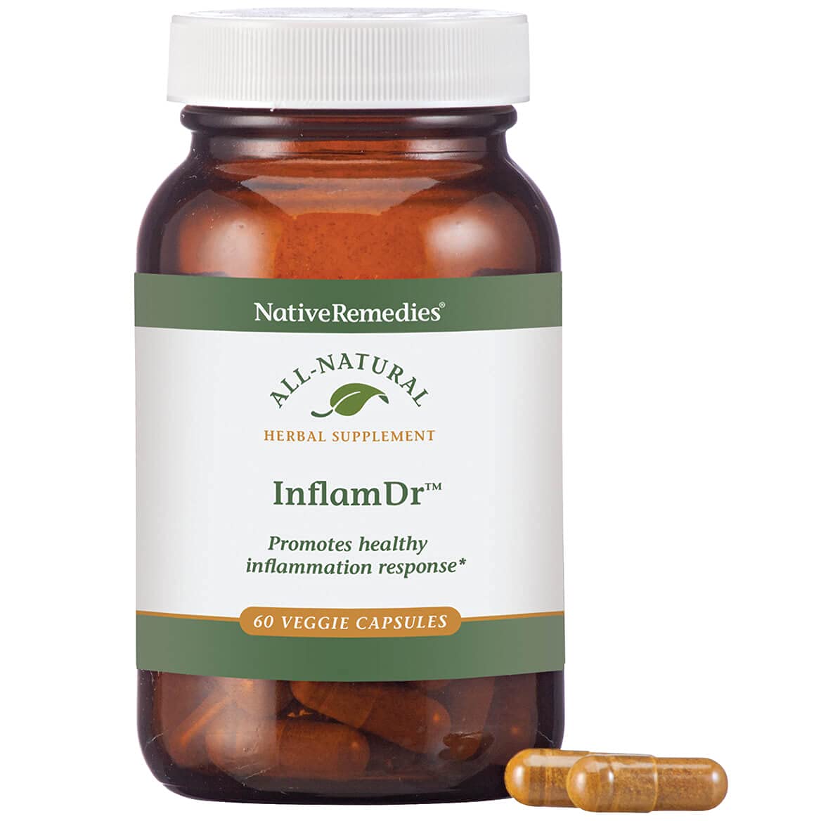 60 veggie caps for healthy inflammation response