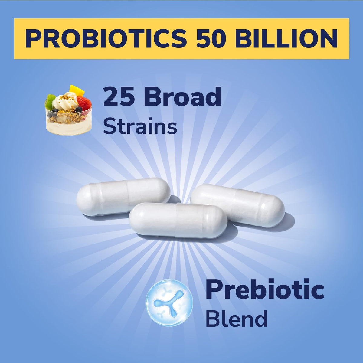 60 veggie capsules for gut health